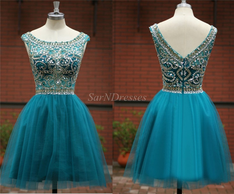 2015 Short/mini Graduation Dresses, Homecoming Dress, Real Made ...